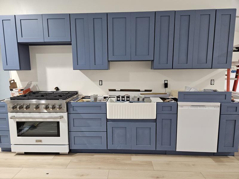 ZLINE KITCHEN & BATH Paramount 30-in Deep recessed 4 burners Convection ...