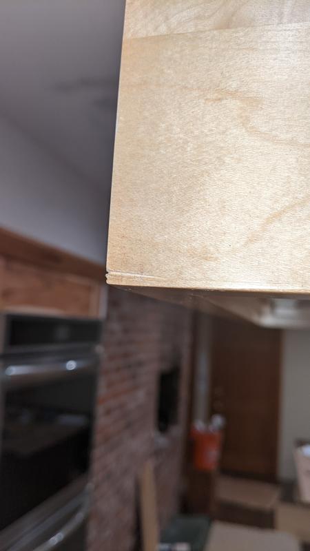ZLINE KITCHEN & BATH 30-in Convertible Butcher Block Island Range Hood ...