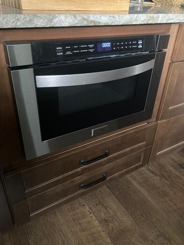 ZLINE KITCHEN & BATH 29.75-in 1.2-cu ft 1000 -Watt Microwave Drawer ...