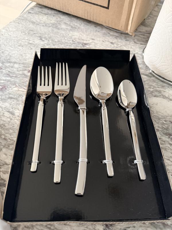 Zwilling Opus 20Piece Stainless Steel Flatware Set Silver in the ...