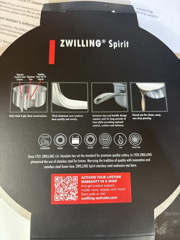 Zwilling Spirit 3ply 8inch Stainless Steel Fry Pan in the Cooking Pans ...